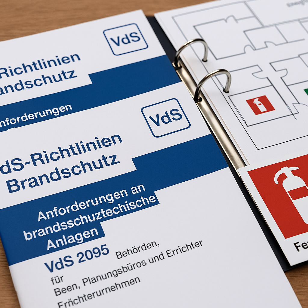 VdS-Richtlinien im Brandschutz – Qualität, Sicherheit und Praxisnutzen für Unternehmen